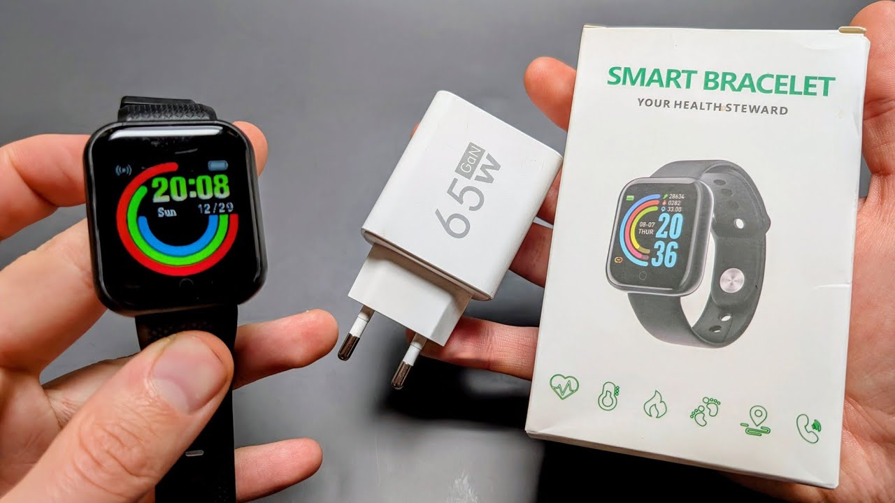 How to Charge Smart Bracelet SmartWatch - YouTube