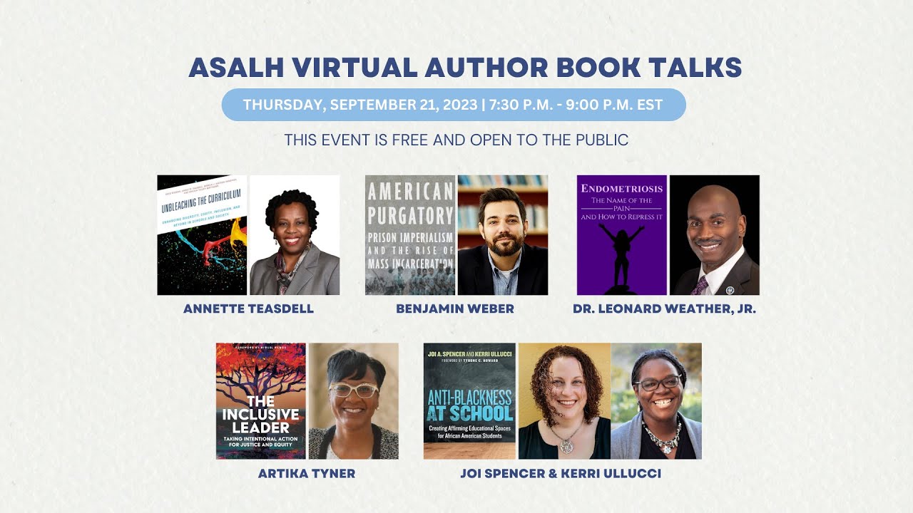 Virtual Author's Book Talk - Day 1 - YouTube