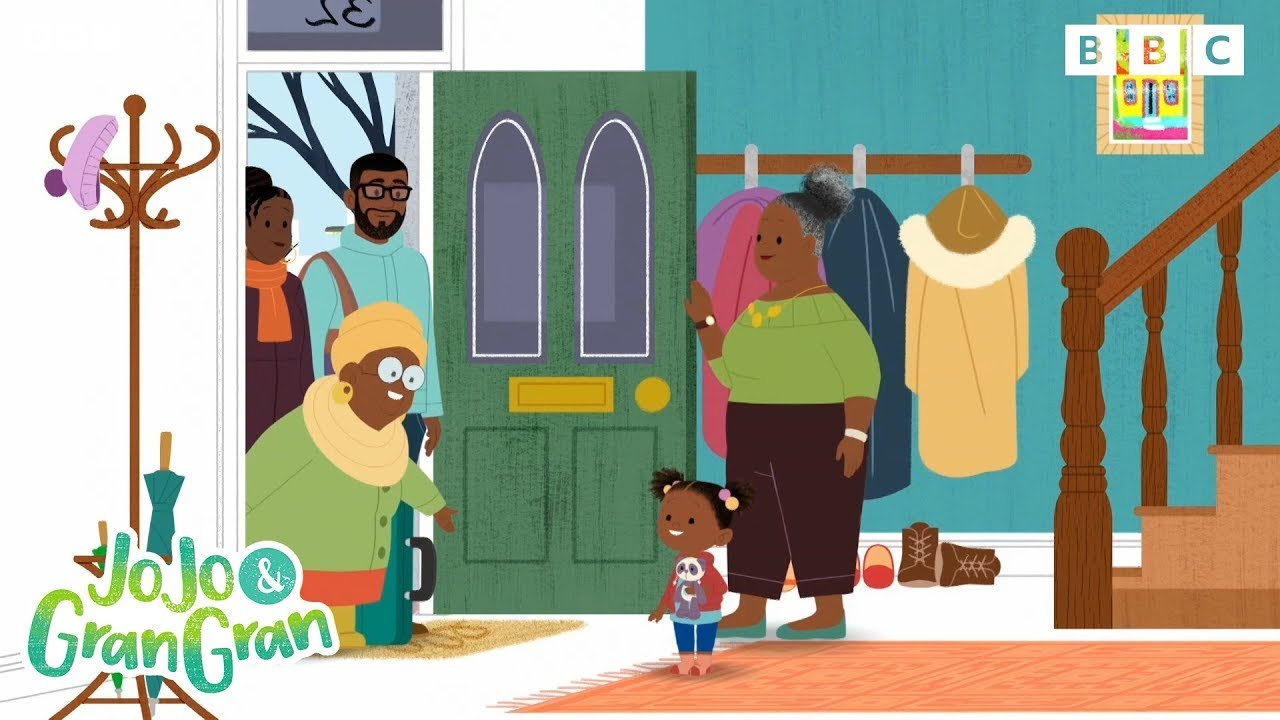 A Visit from Great Gran Gran | JoJo and Gran Gran Official - YouTube