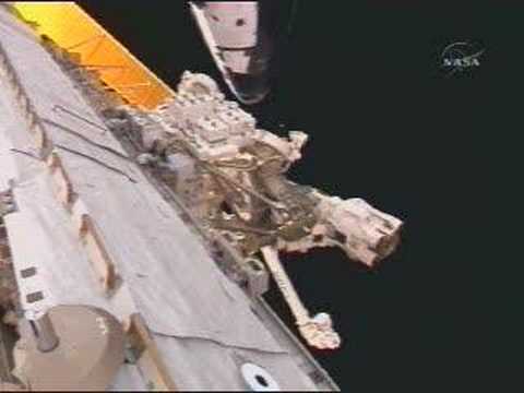 ISS: mobile transporter moves - YouTube