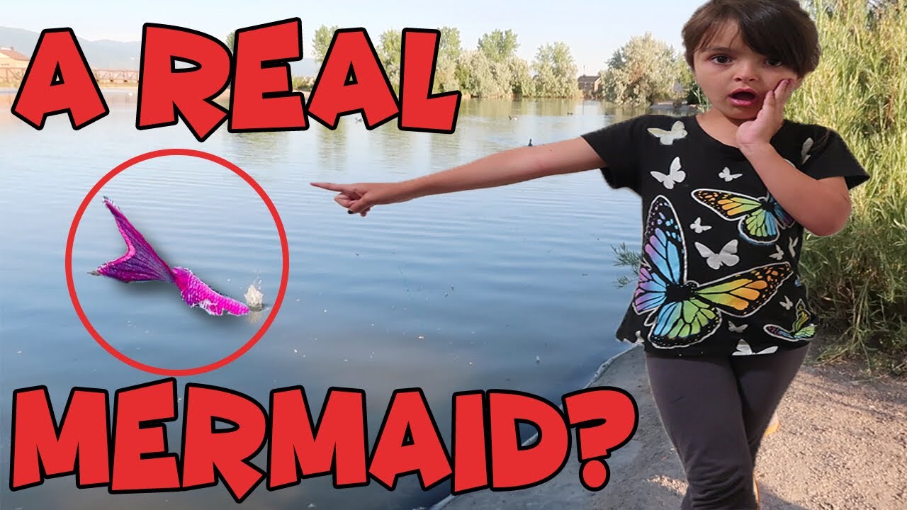 WE FOUND A MERMAID IN THE POND! - YouTube