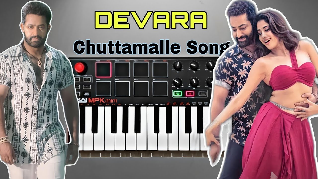 Devara | Chuttamalle Song | Piano Cover By Kalyan Allu | #NTR | Anirudh ...