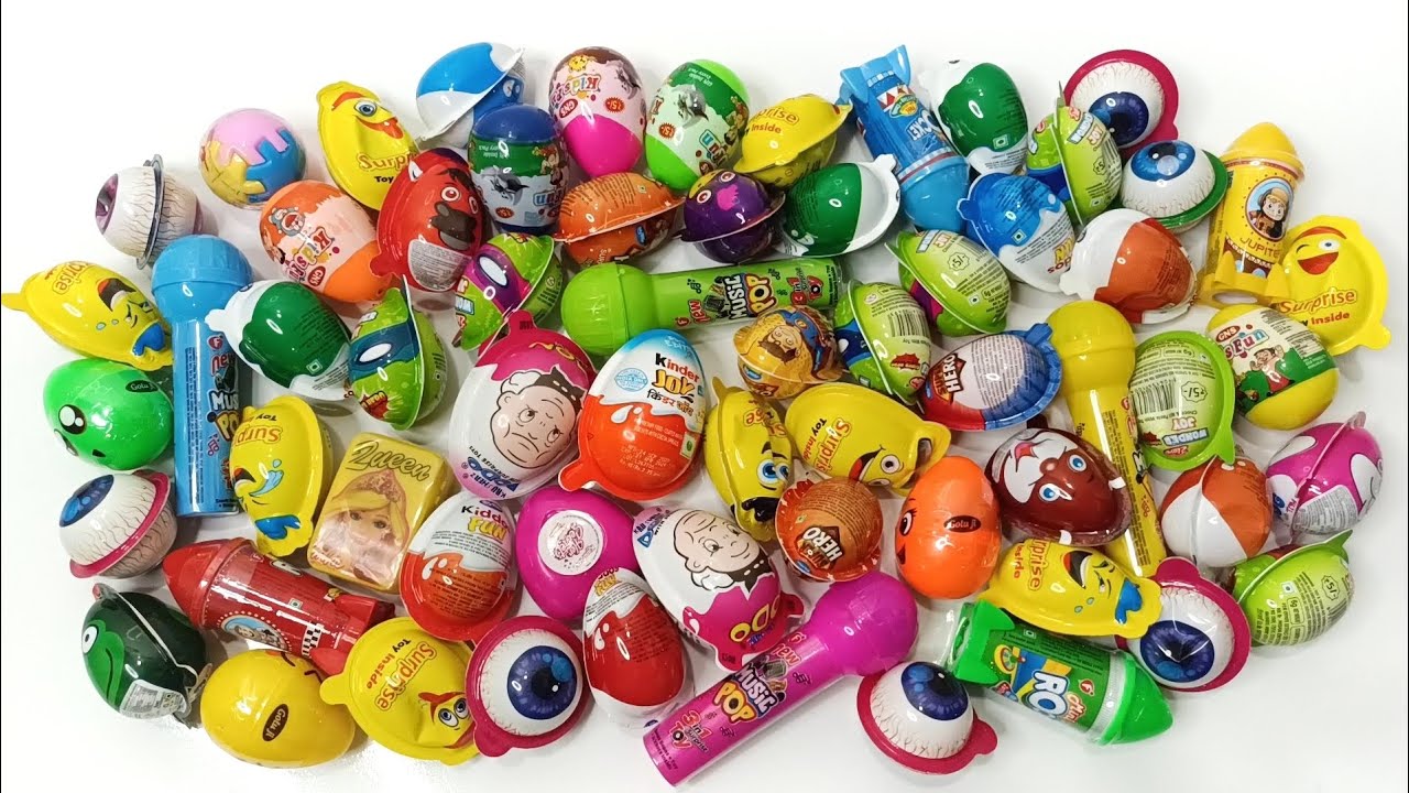 Surprise Eggs and Fun Toys Inside Candies Unboxing | Some Lot's Of ...
