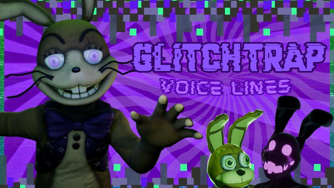 (FNAF/Blender) Glitchtrap Voice Lines - YouTube