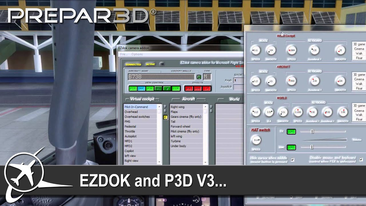[Prepar3D v3] Getting Ezdok to Work… - YouTube