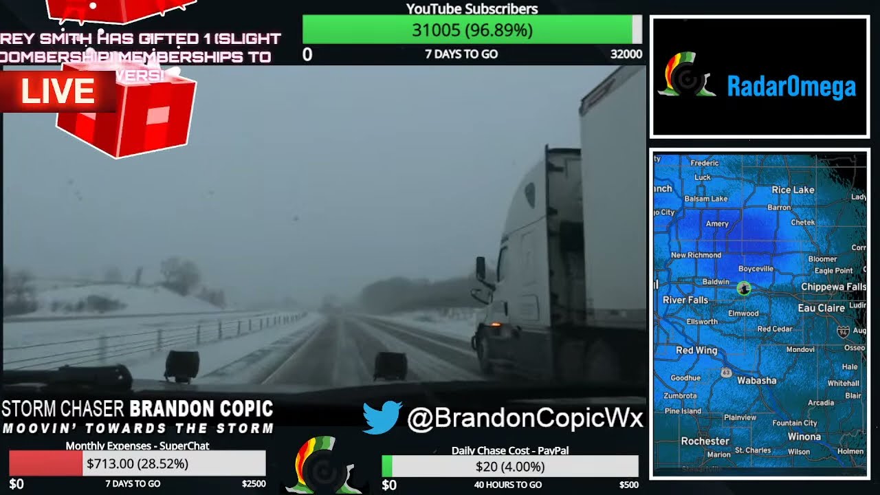 MINNEAPOLIS, MN BLIZZARD -- DAY 1 --- LIVE STORM CHASER - YouTube