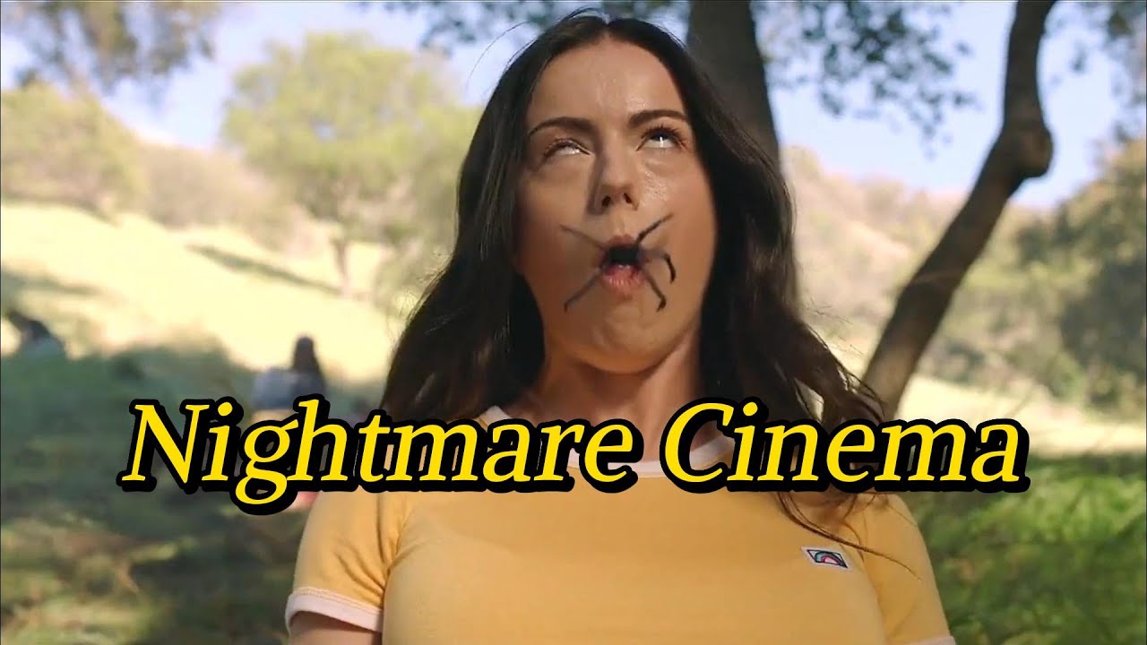 《Nightmare Cinema》，Parasitic Spiders Fight Humans, Spiders as Big as ...