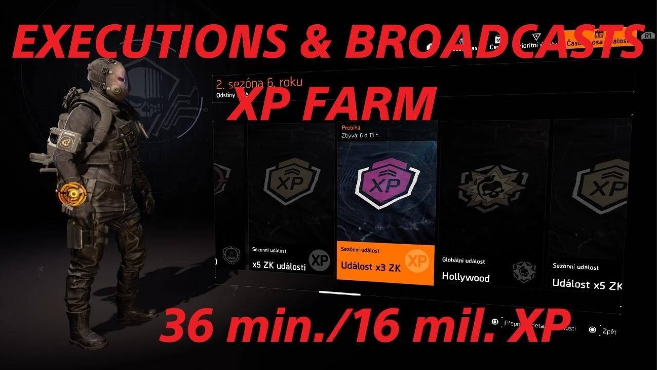 The Division 2_3x XP FARM - 36 min./16 mil. XP - YouTube