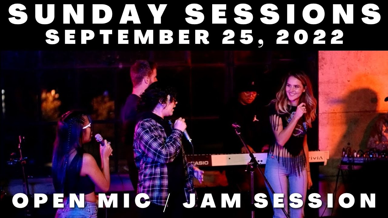 OBJX Sunday Open Mic/ Jam Session - September 25th, 2022 - YouTube