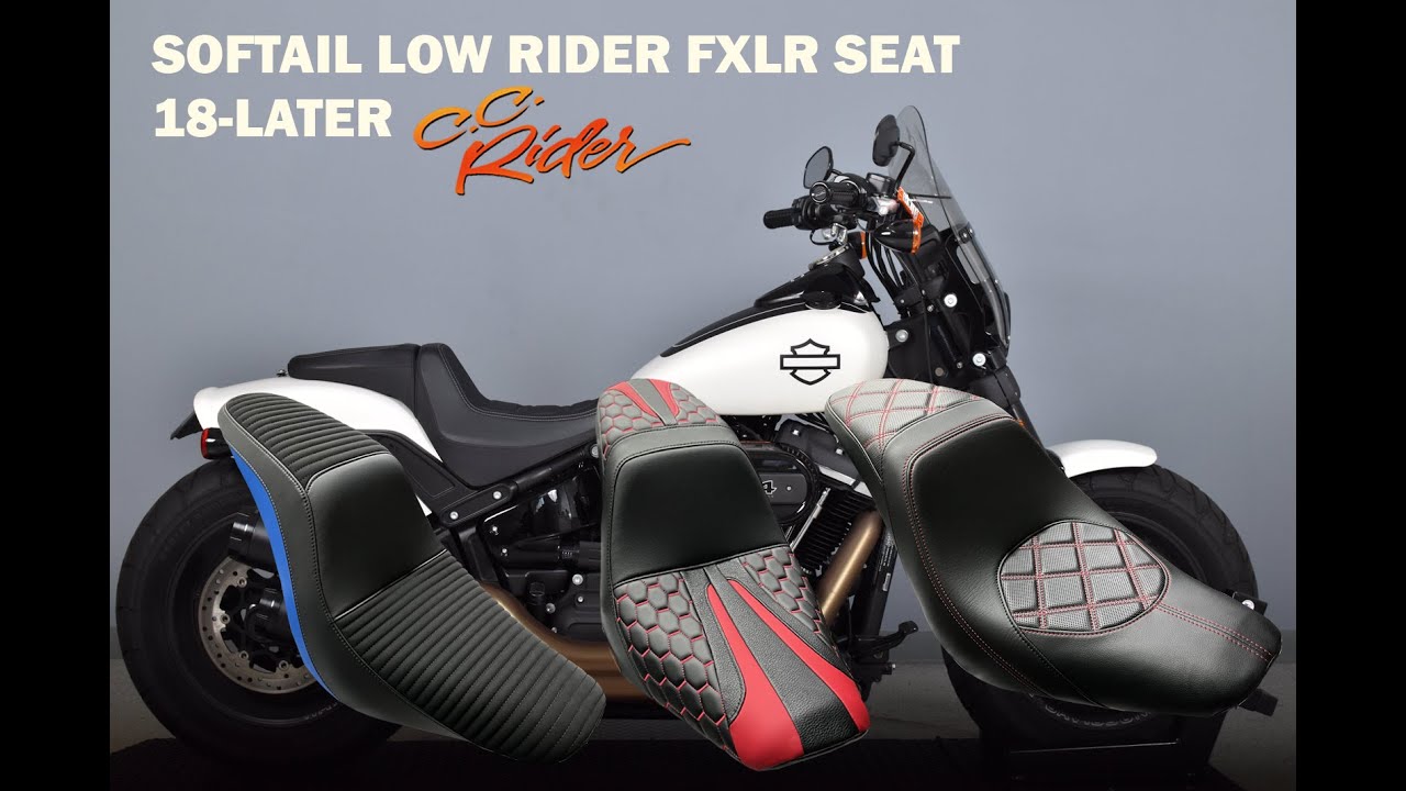 C.C. RIDER Low Rider S St Seat Driver And Passenger Seat Low Rider FXLR ...