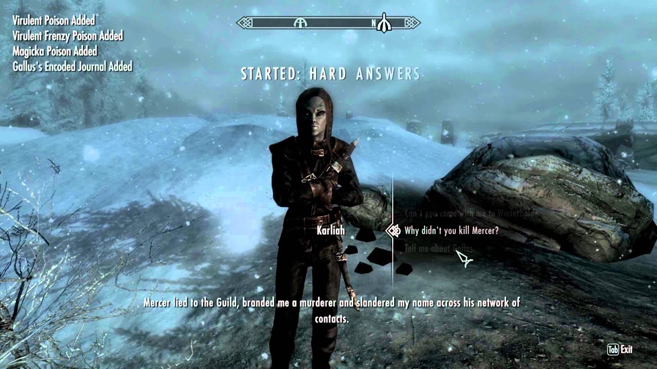 The Elder Scrolls V: Skyrim Ep. 65 - Mercer, Karliah and Calcelmo - PC ...