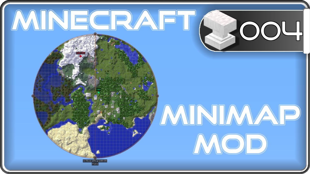 Minecraft Minimap Journeymap Deutsch 5 Clm Youtube