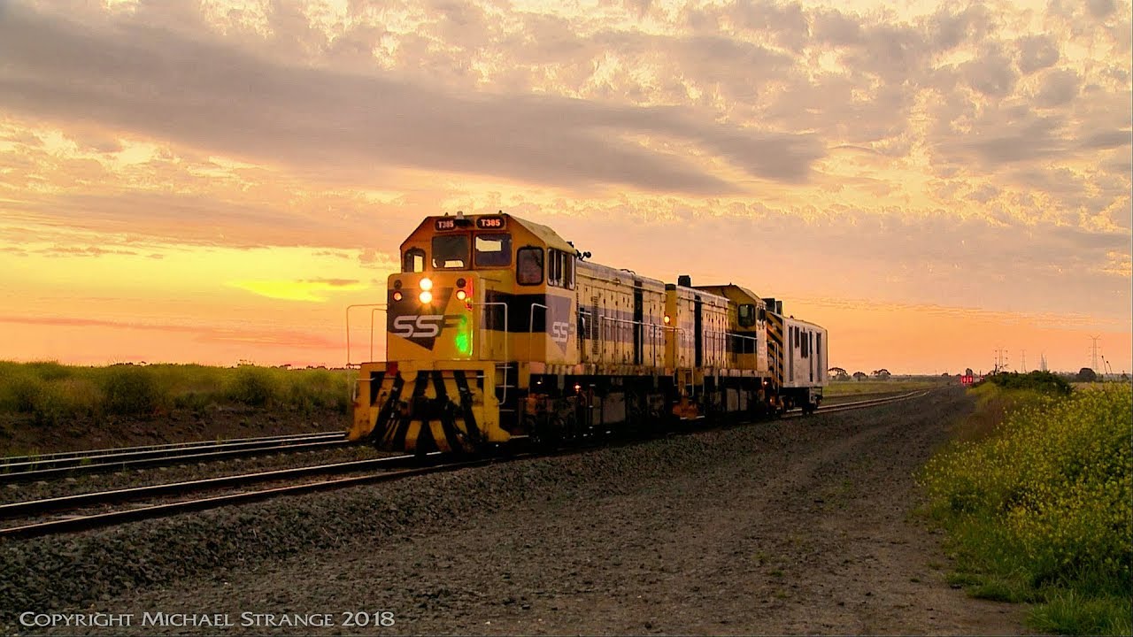 SSR T Class Diesel Locomotives & BRW Power Van (30/10/2018) - PoathTV ...