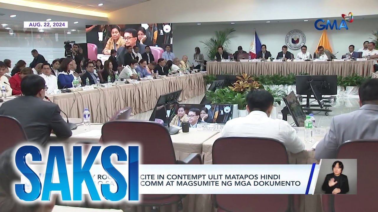Harry Roque, na-cite in contempt ulit matapos hindi dumalo sa quad comm ...