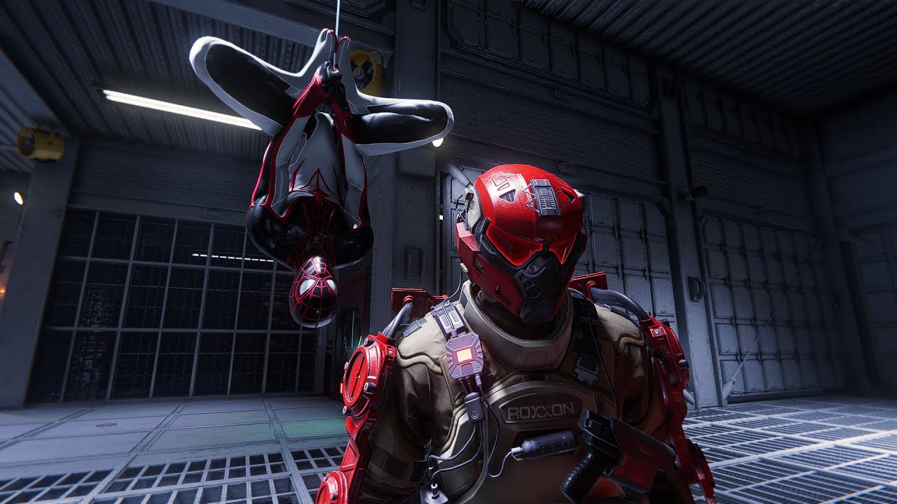 Spider Man Miles Morales Stealth Takedowns Pc Gameplay Youtube