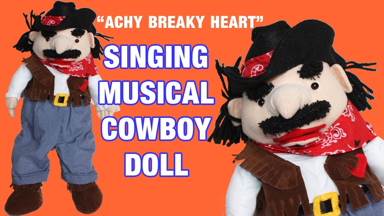 Animated Singing Cowboy sings and dances to “Achy Breaky Heart" - YouTube