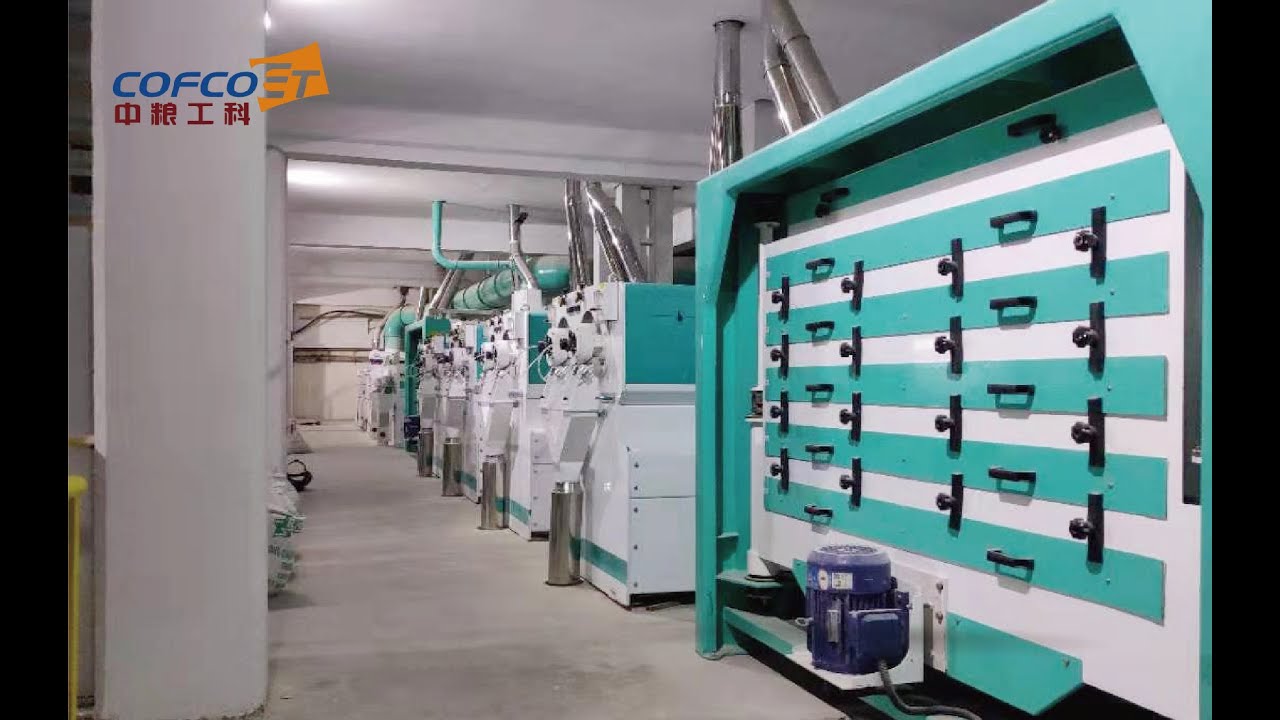 Rice milling plant installed in Pakistan - YouTube