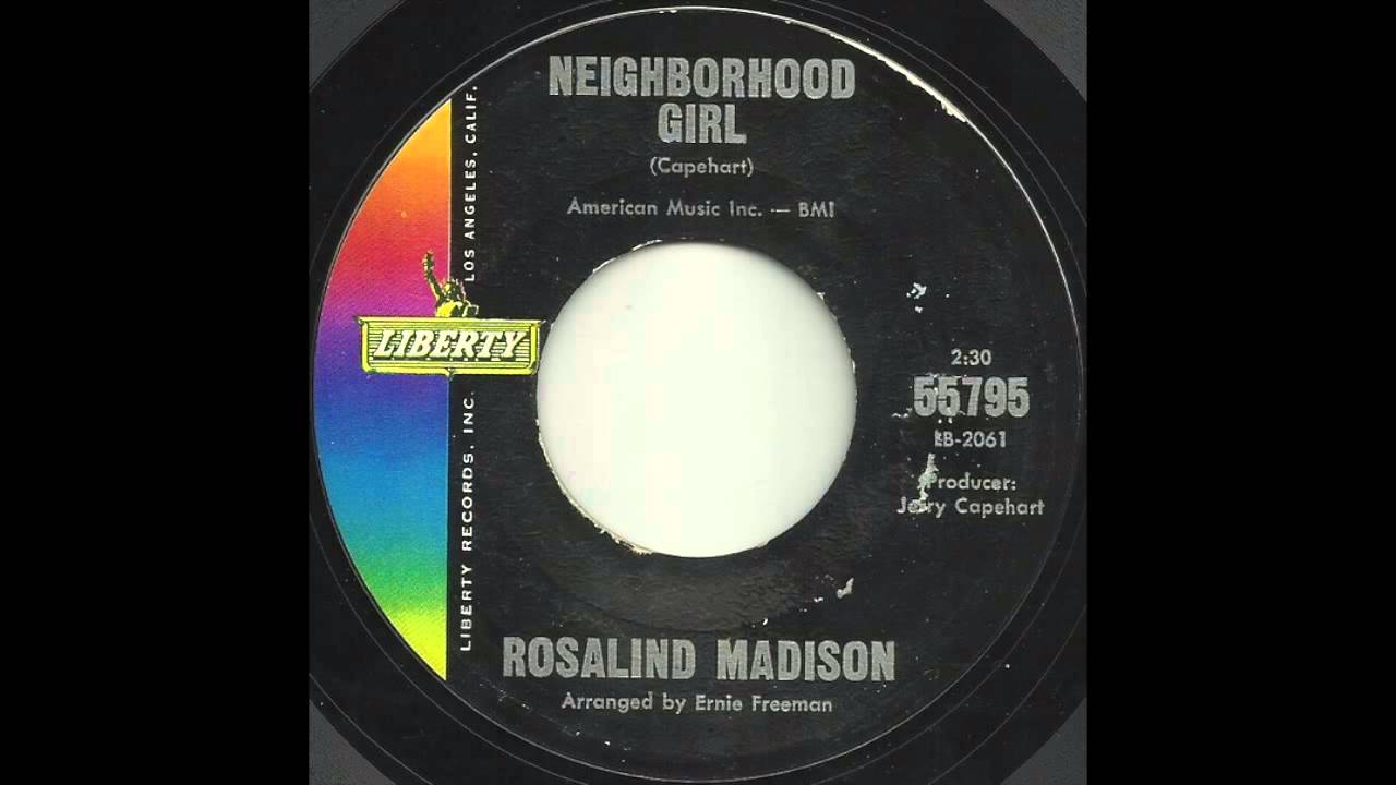 Rosalind Madison Neighborhood Girl - YouTube