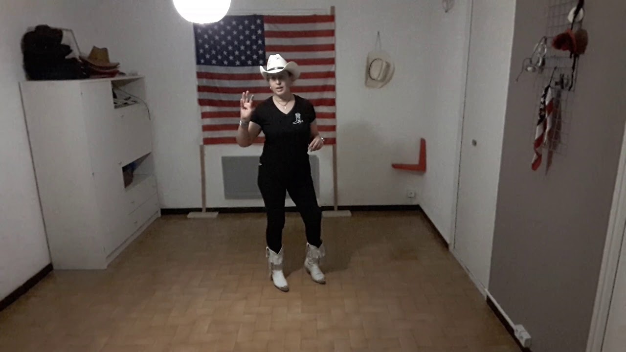 The newfie stomp Line Dance - YouTube