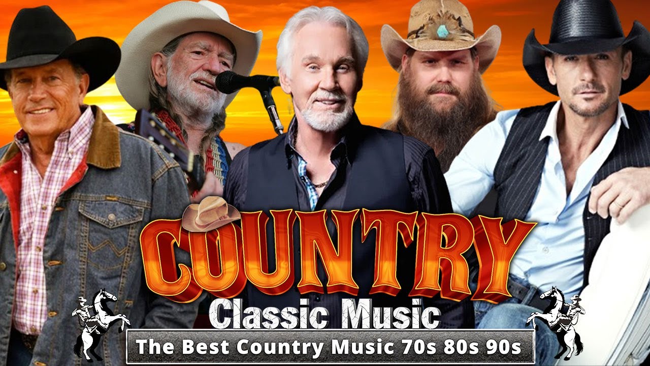 Old Classic Country Music Hits Collection - Top 100 greatest hits old ...