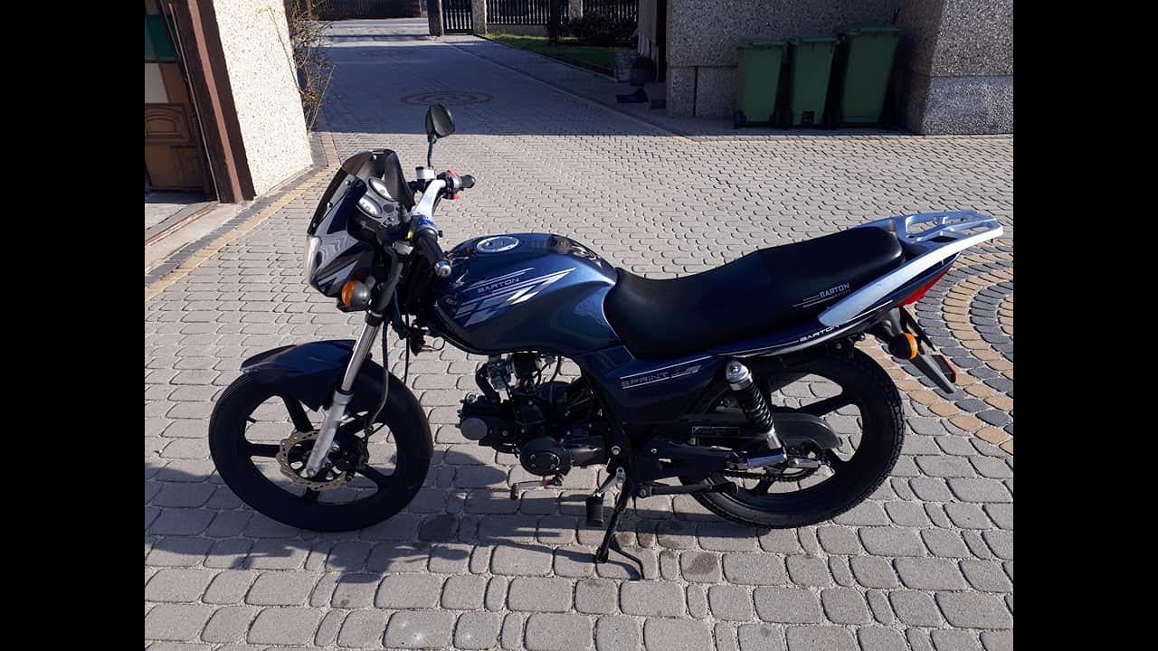 Barton Sprint 2 , 50ccm 2013r. - YouTube