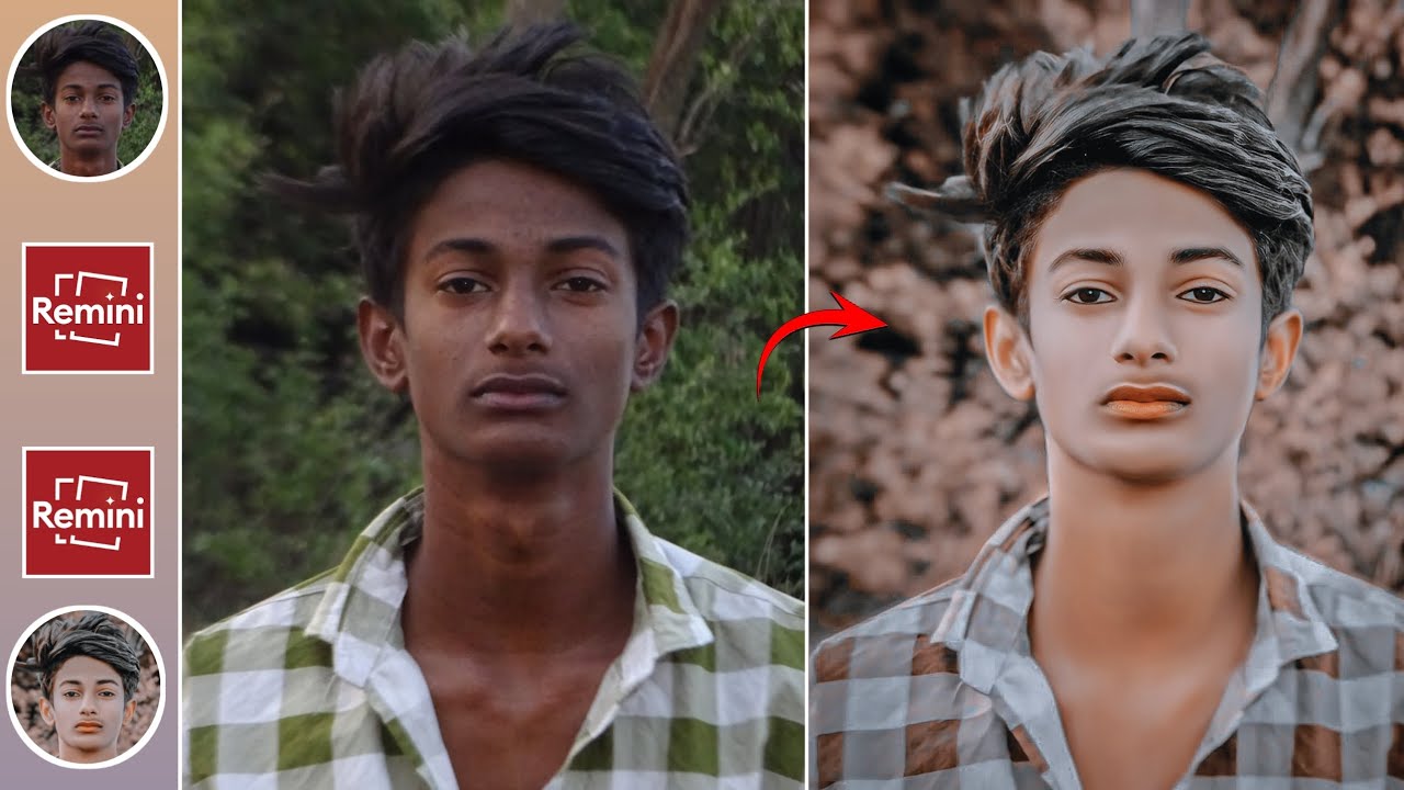 ( Edit ) Remini App Me Photo Editing Kaise Kare || Remini App Photo ...