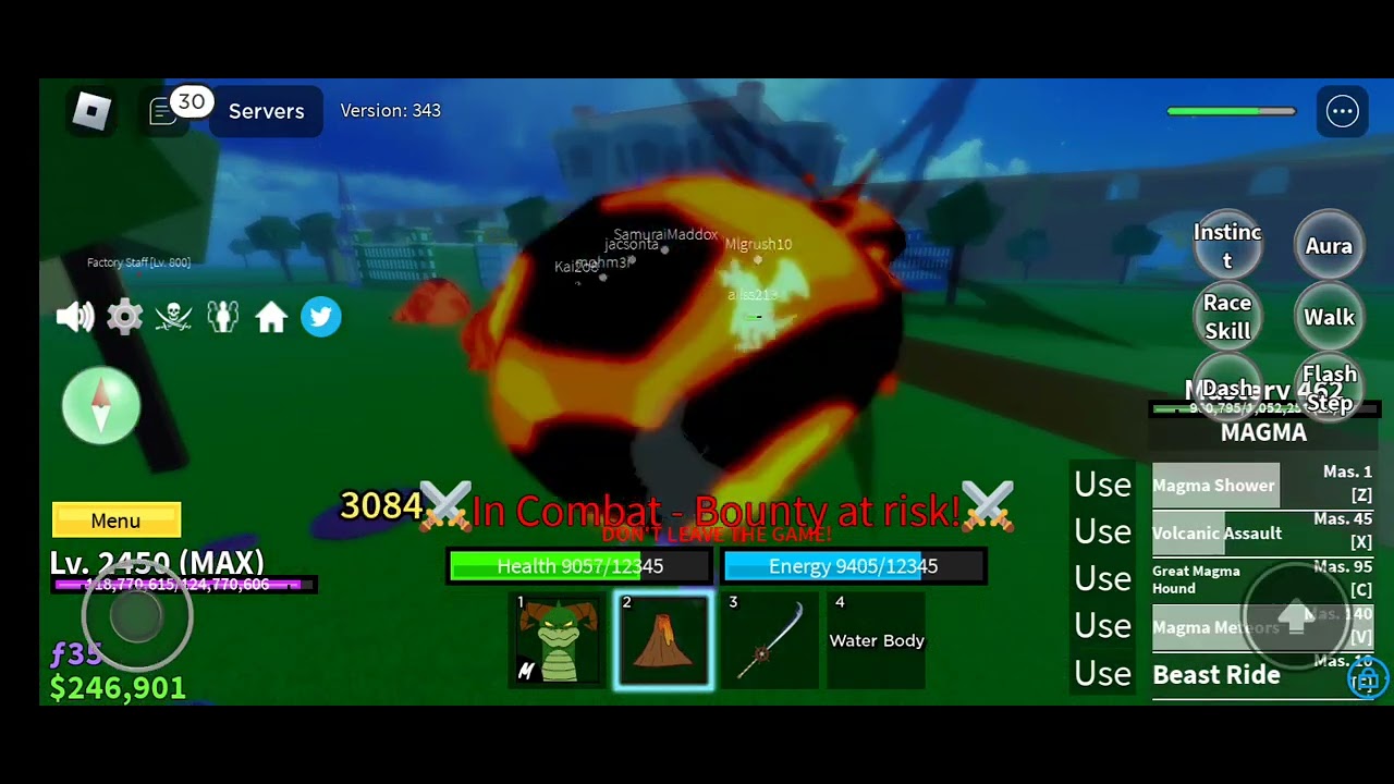 PvP on mobile (Blox Fruits) - YouTube