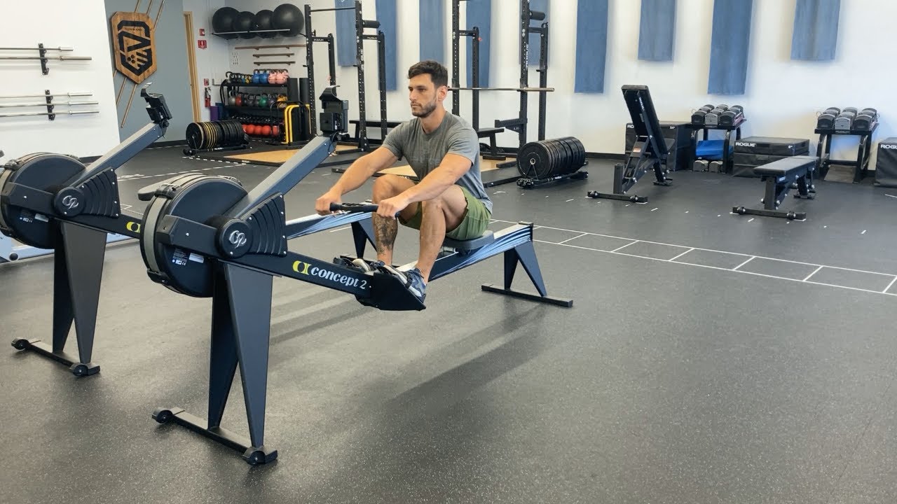 Rowing Ergometer Demo - YouTube