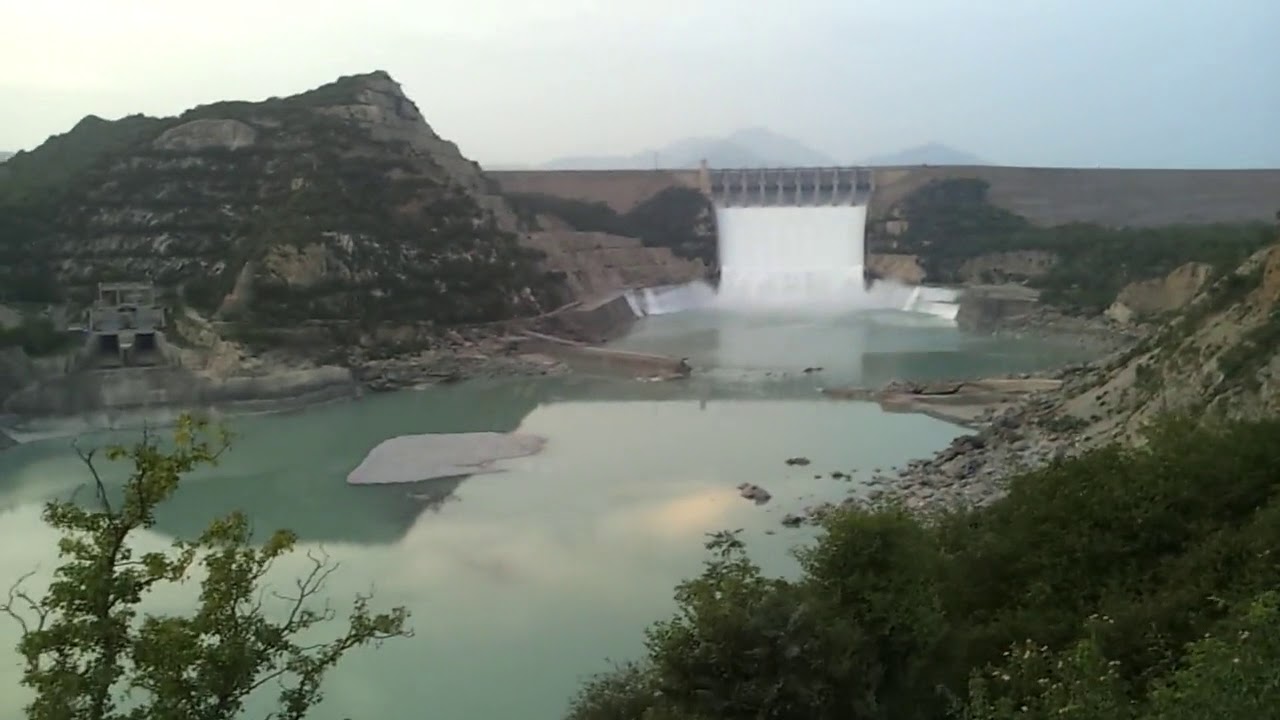Tarbela Auxiliary Spillways while opening - Beauty of Tarbela, Pakistan ...