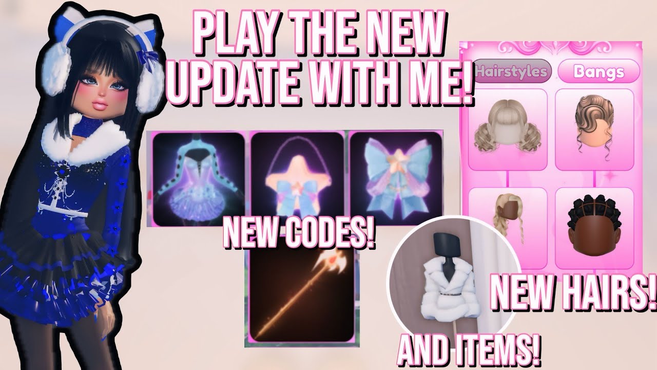 PLAY THE NEW UPDATE WITH ME! NEW CODES AND MORE! - YouTube
