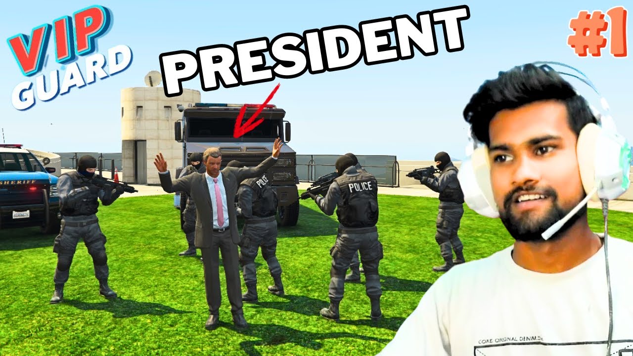 I BECAME A BODYGUARD TO SAVE THE PRESIDENT || VIP GUARD - YouTube