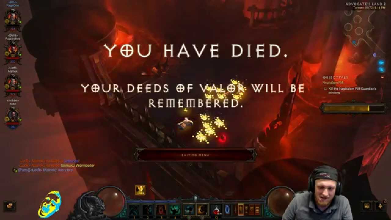 Season 2 Hardcore Barb Death #1 - YouTube