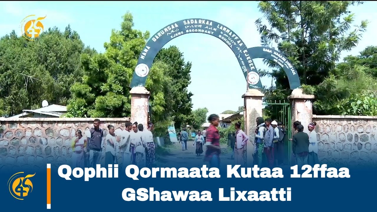 Qophii Qormaata Kutaa 12ffaa GShawaa Lixaatti - YouTube