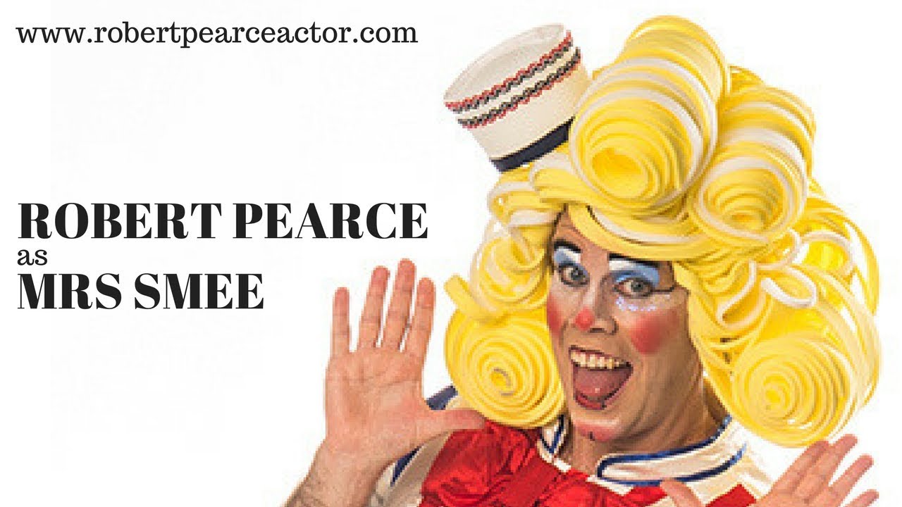 Robert Pearce as Mrs Smee - Pantomime Dame Showreel - YouTube