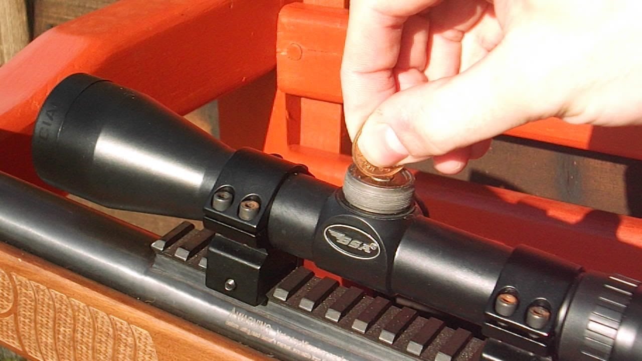 How To Zero An Air Rifle Scope Tutorial YouTube