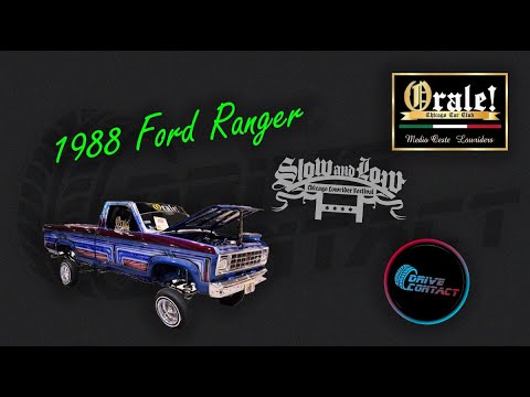 Ford Ranger 1988 - Custom Lowrider Build - YouTube