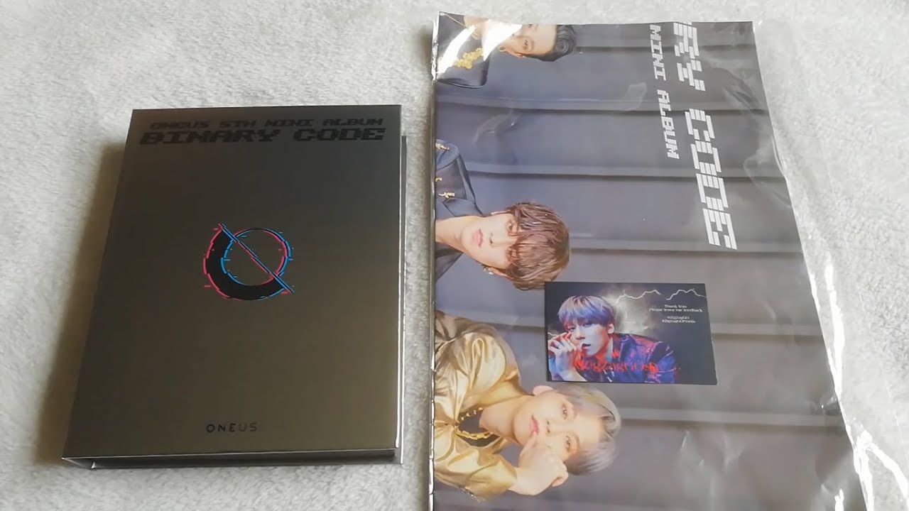 [KPOP Unboxing] ONEUS - Binary Code (Zero vers.) - YouTube