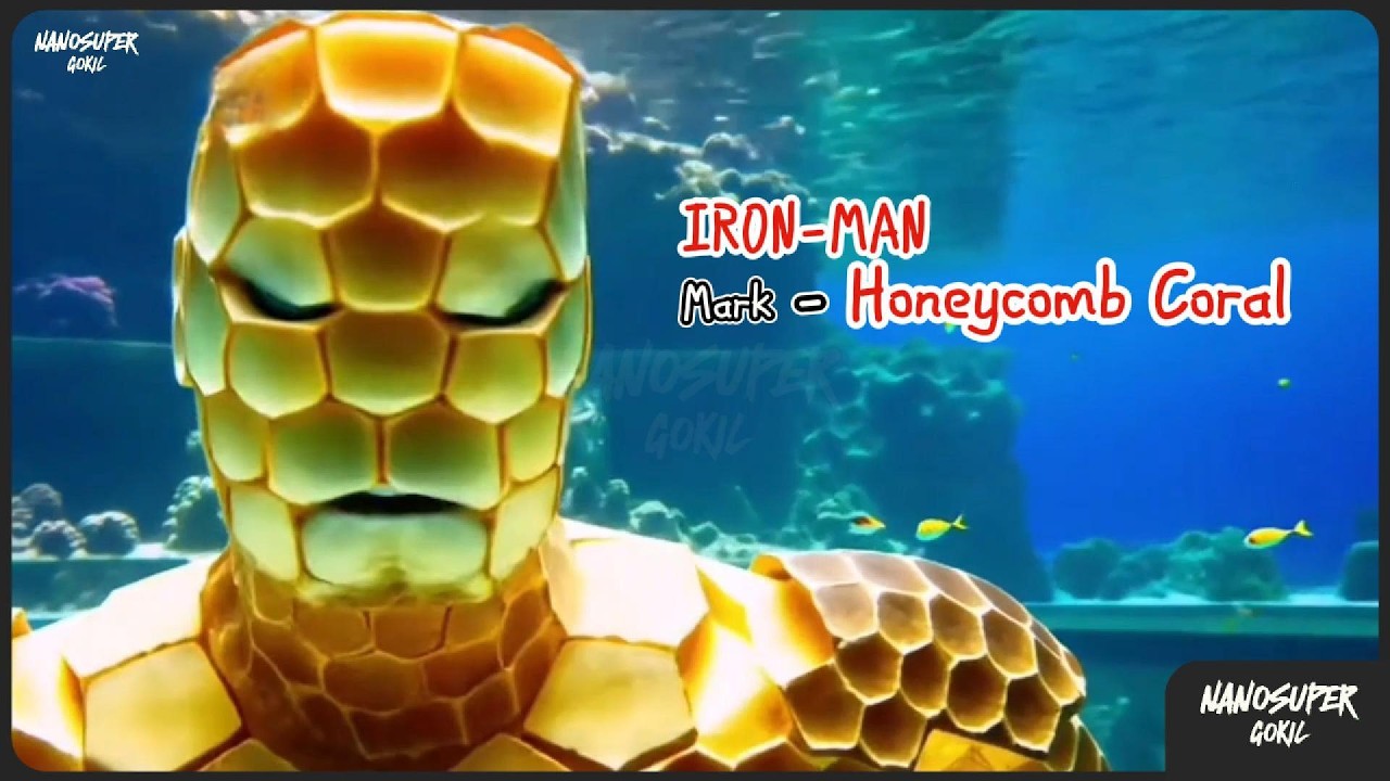 IRON-MAN MARK – HONEYCOMB CORAL 🌊🐚 - YouTube