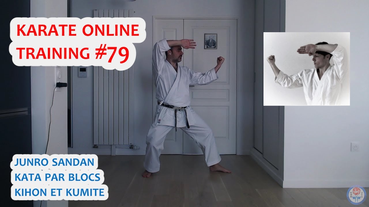 JUNRO SANDAN - DETAILS PAR BLOCS - APPLICATION KUMITE 🥋 Karate Online ...