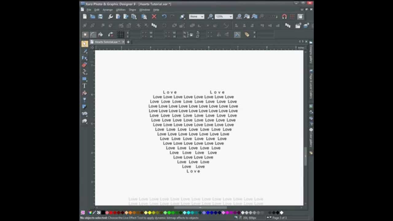Text inside a hand drawn shape Xara Photo and Graphic Designer - YouTube