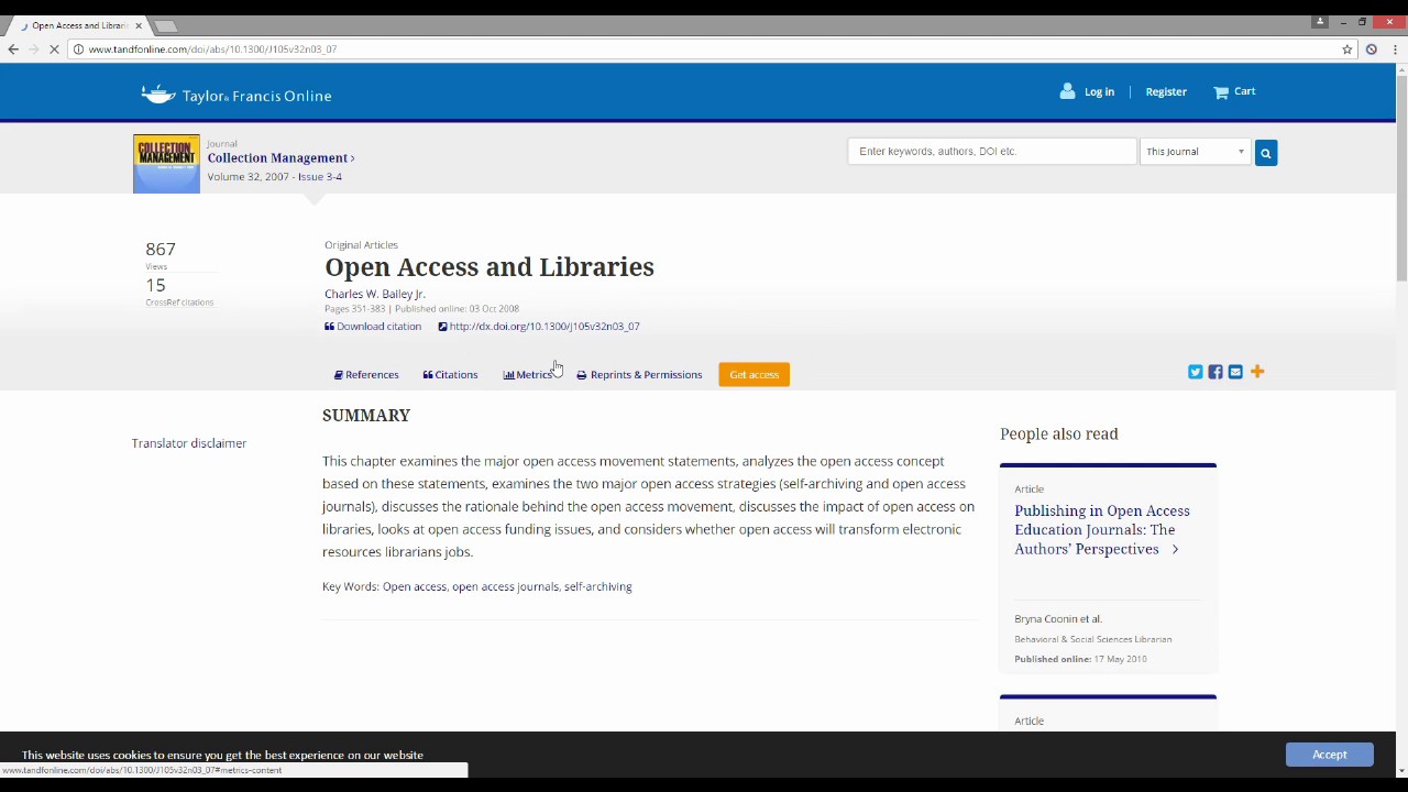 The problem open access looks to solve - YouTube
