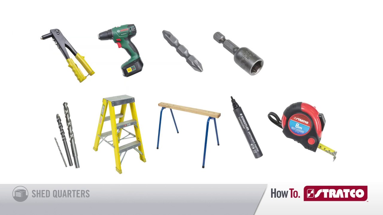 Part 1 | Stratco Handi-Saver Shed | Before You Start - YouTube