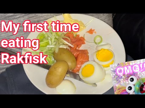 EATING RAKFISK FOR THE FIRST TIME - YouTube