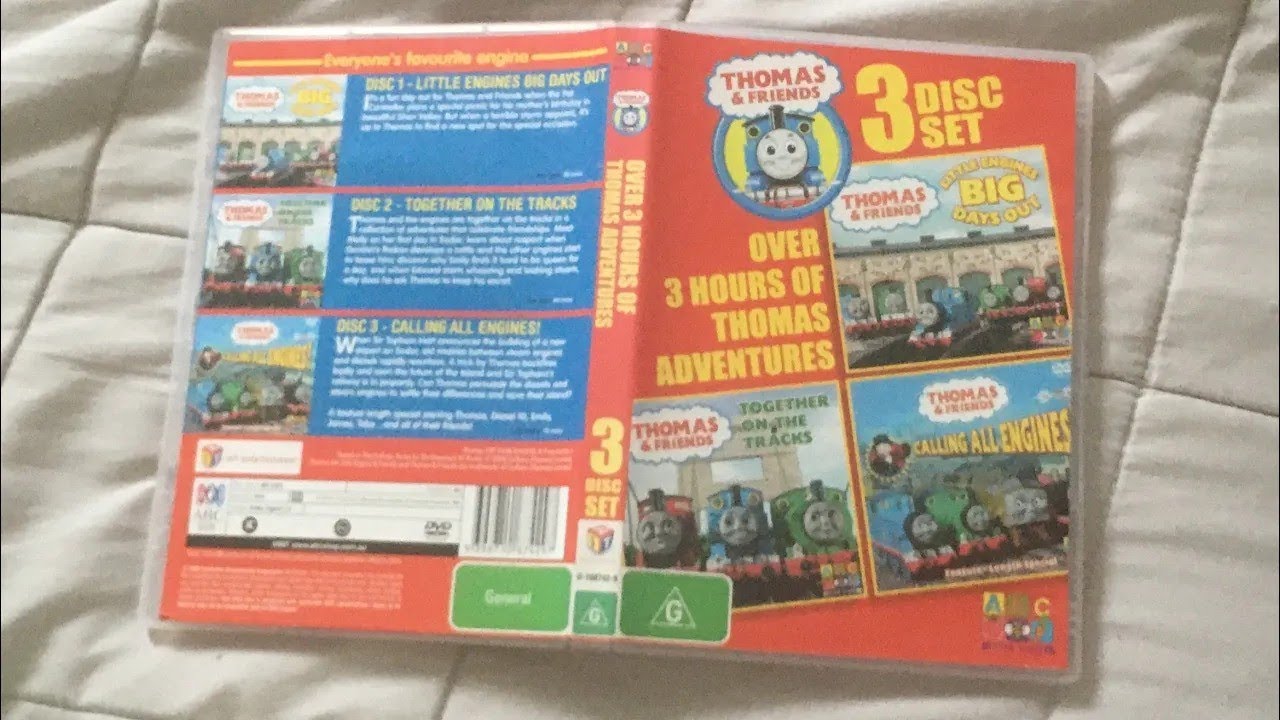 Opening/Closing To "Thomas & Friends: 3 Disc Set" (ABC For Kids) DVD ...