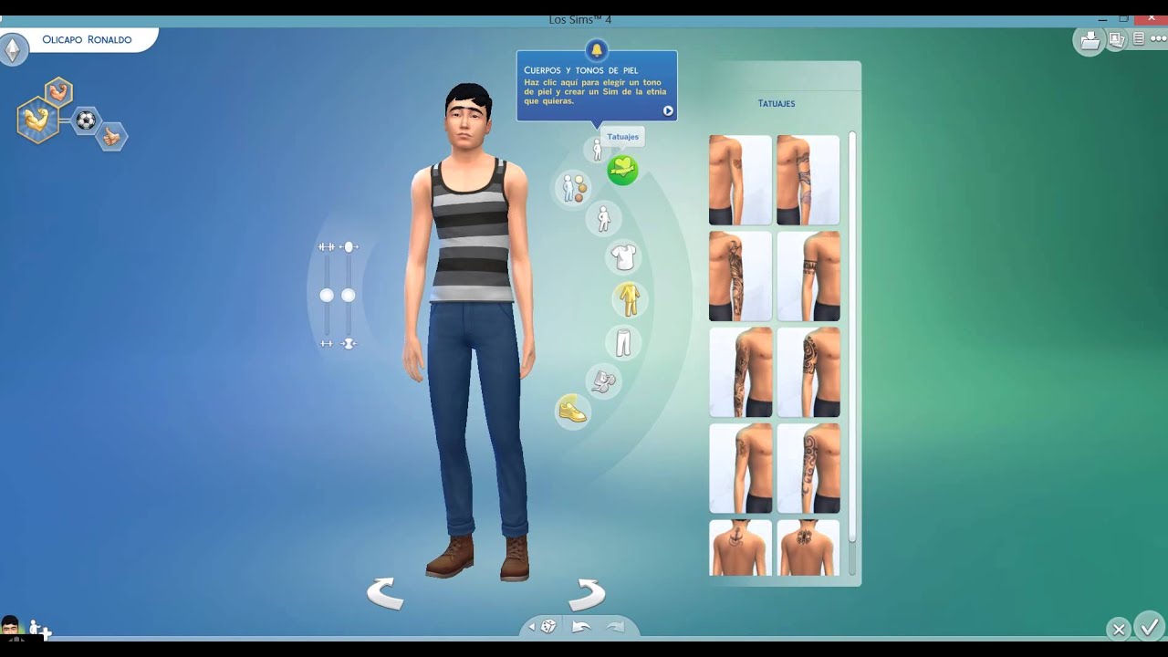 Sims 4 Ep 1 "El Futuro Cristiano,Olicapo Ronaldo" - YouTube
