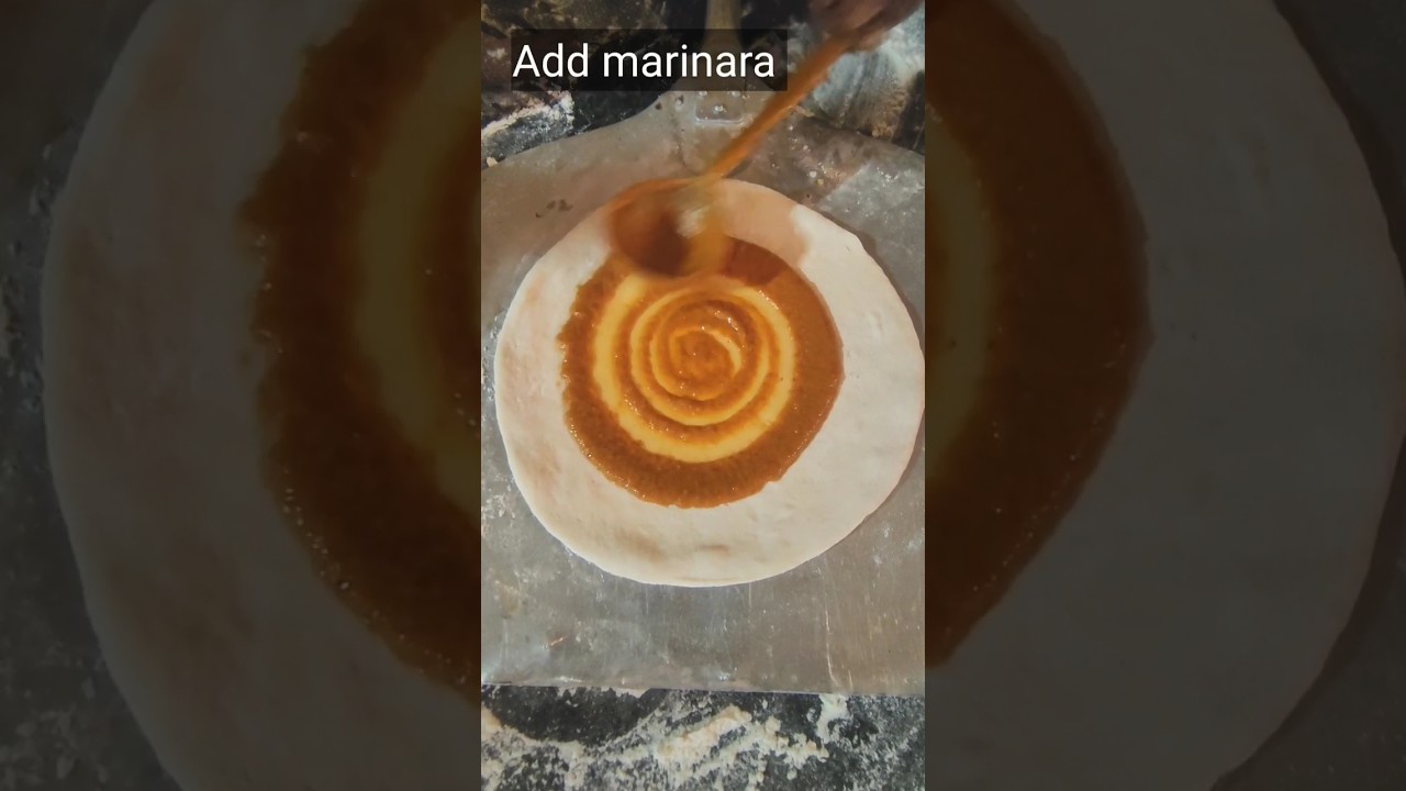 Making wood fired pizza🍕🔥#pizza #pizzarecipe #shorts - YouTube