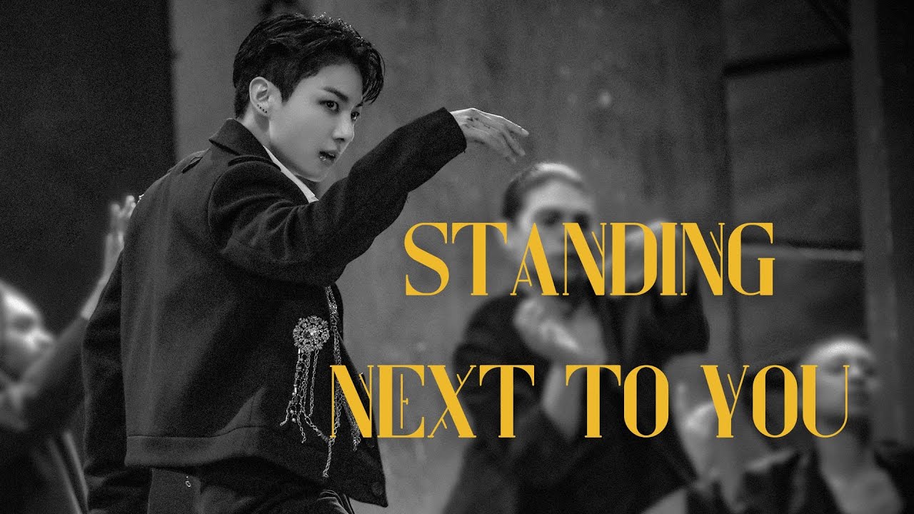 Jung Kook 정국 - Standing Next to You (Lyrics Video) - YouTube Music