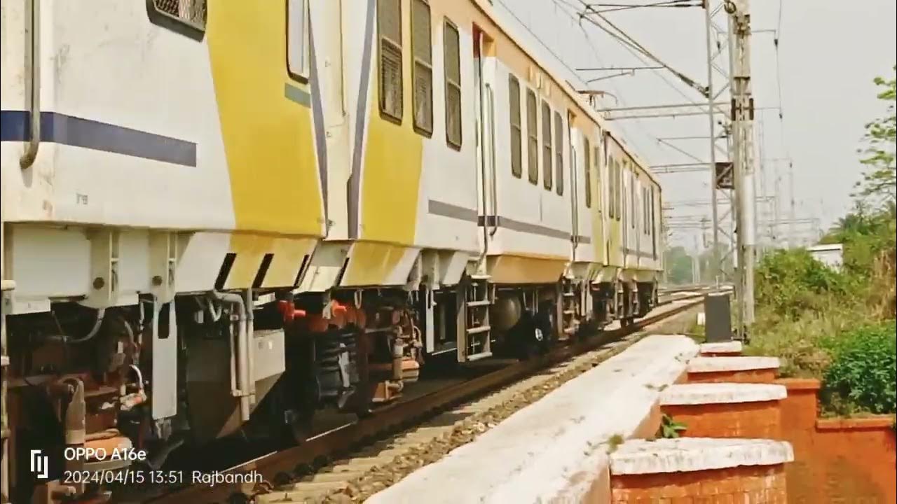 Asansol Memu passenger with new rake - YouTube