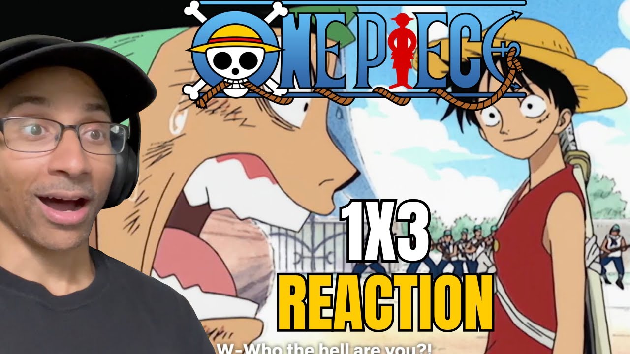 One Piece Episode 3 Reaction – Luffy vs Metal Mouth! - YouTube