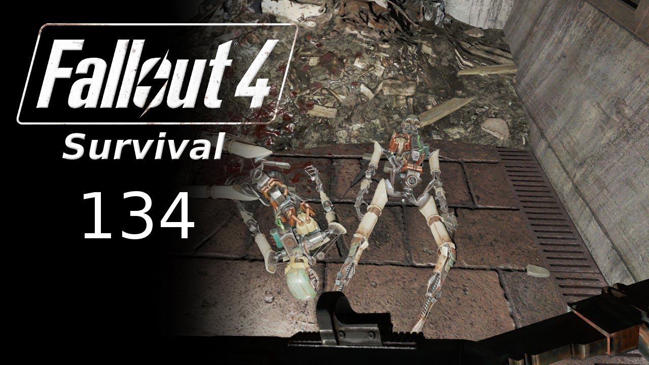 Fallout 4 Friday: 134 - Clearing Malden Center - Modded Survival - YouTube